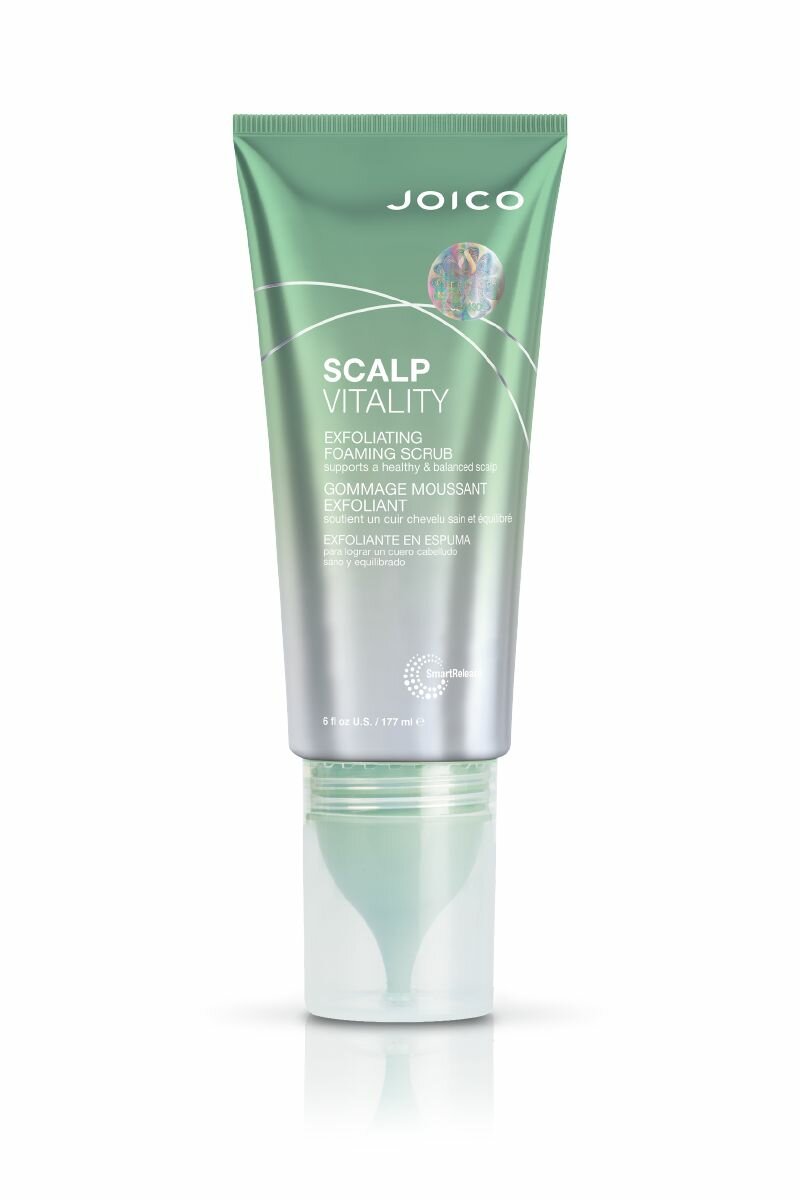 Пенящийся скраб для кожи головы Joico Scalp Vitality, 177 мл