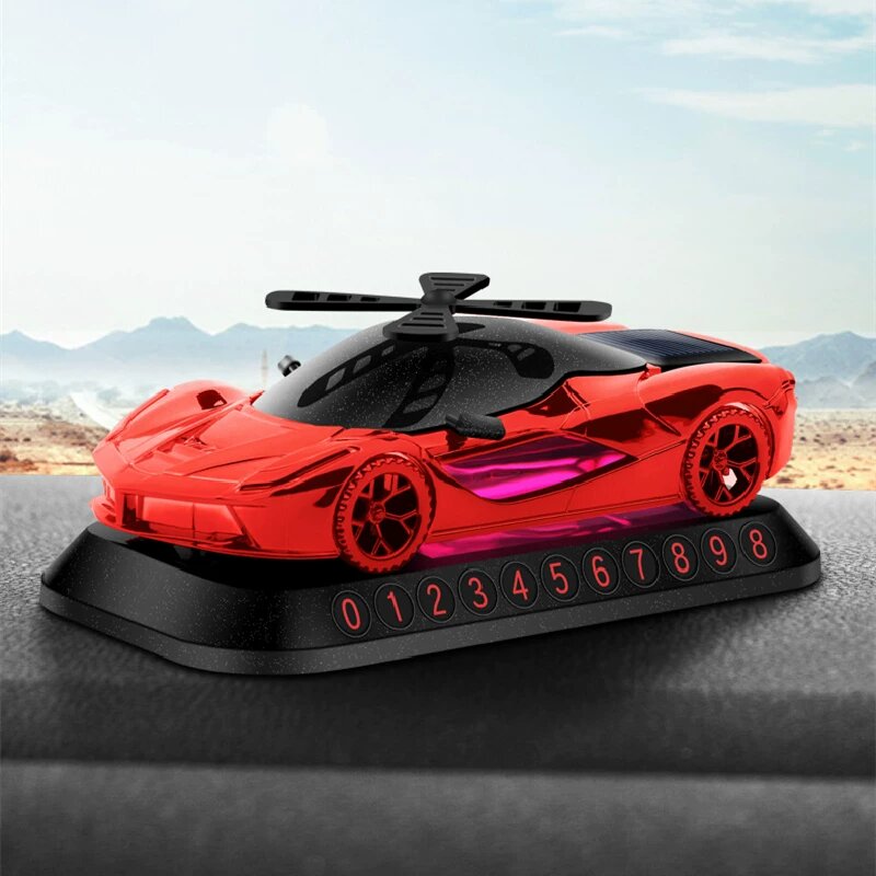 Солнечная-powered автомобильная модель-диффузор с ароматом, элегантный дизайн для салона, долговечный аромат для
