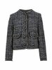 Куртка Tweed-effect button-up jacket
