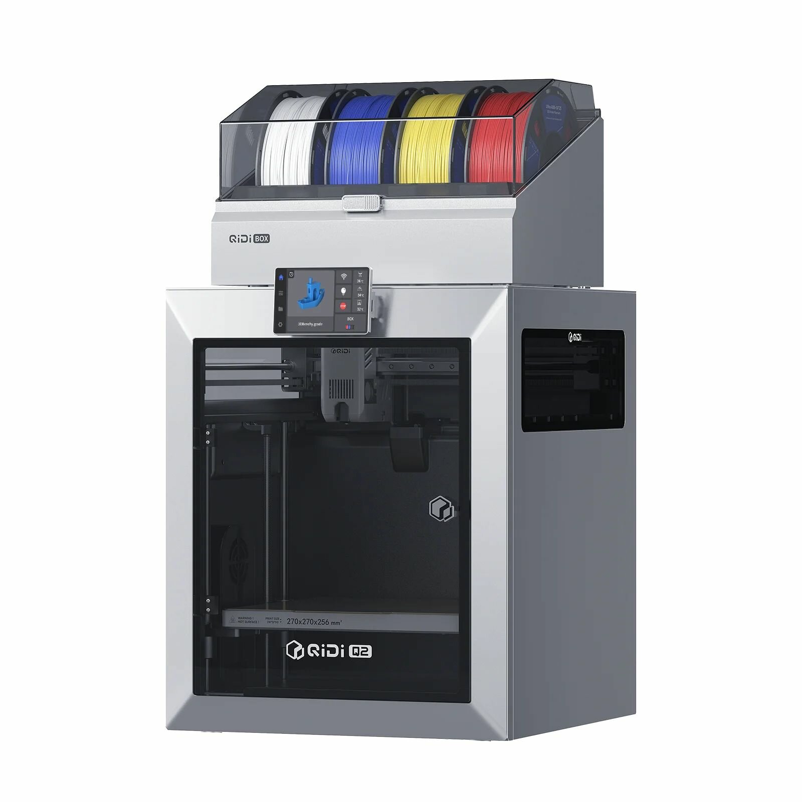3D-принтер QIDI Q2 Combo с QIDI BOX , FDM, 270х270х256 мм, автовыравнивание, Wi-FI — фото 1