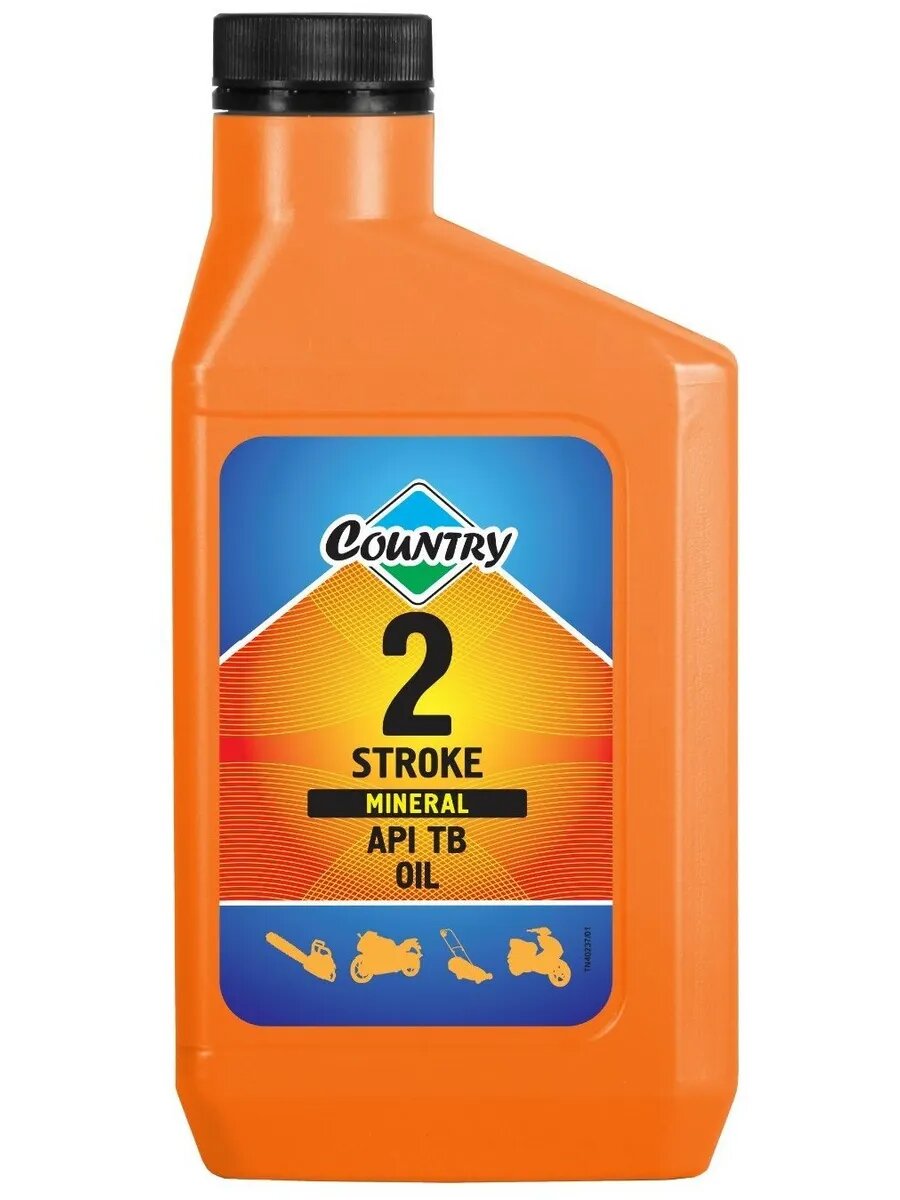 Масло для садовой техники Country 2 Stroke Mineral TB, 0.5 л