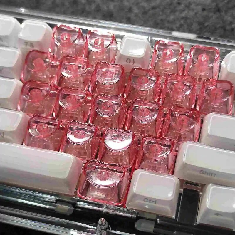 Кейкапы для механической клавиатуры 21Keys Pink