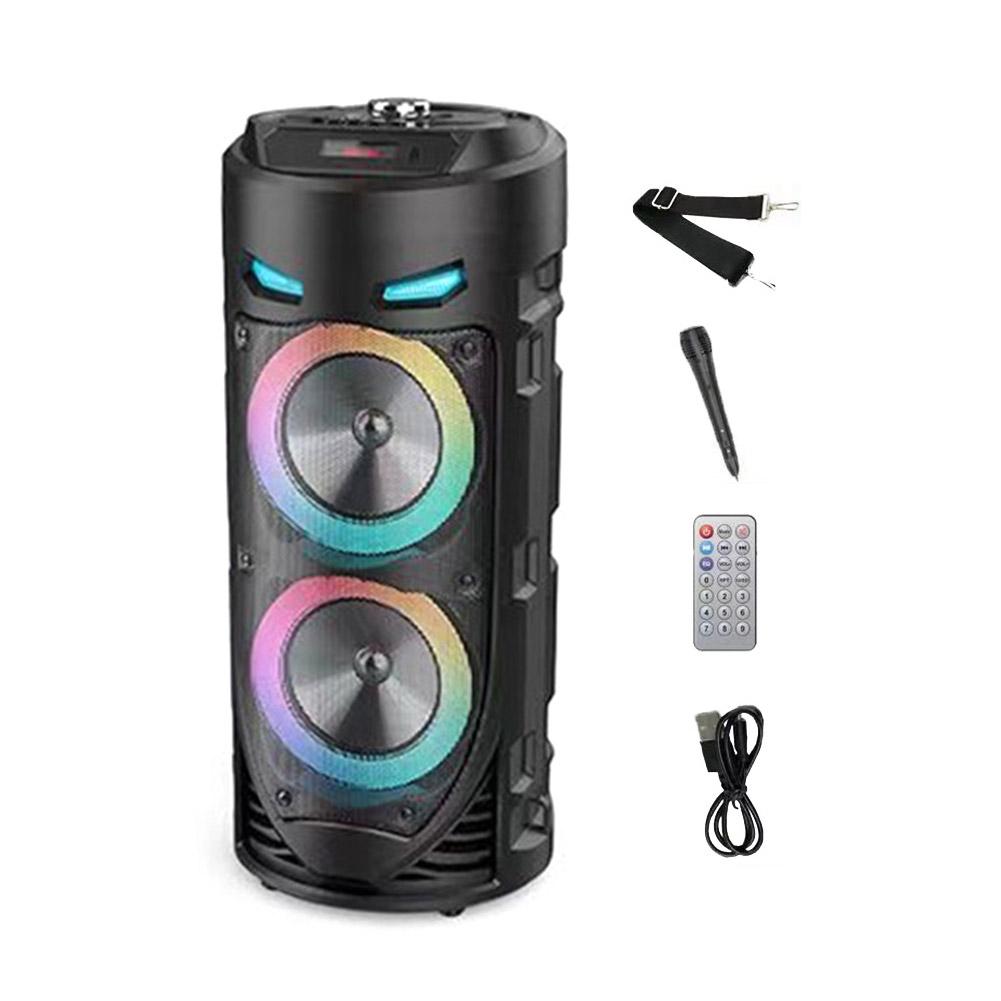 ZQS4239 Двойные 4-дюймовые Bluetooth-колонки, две колонки, RGB-подсветка