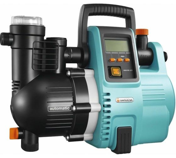 Автоматический напорный насос Gardena 5000/5E LCD Comfort (арт. 01759-20.000.00)