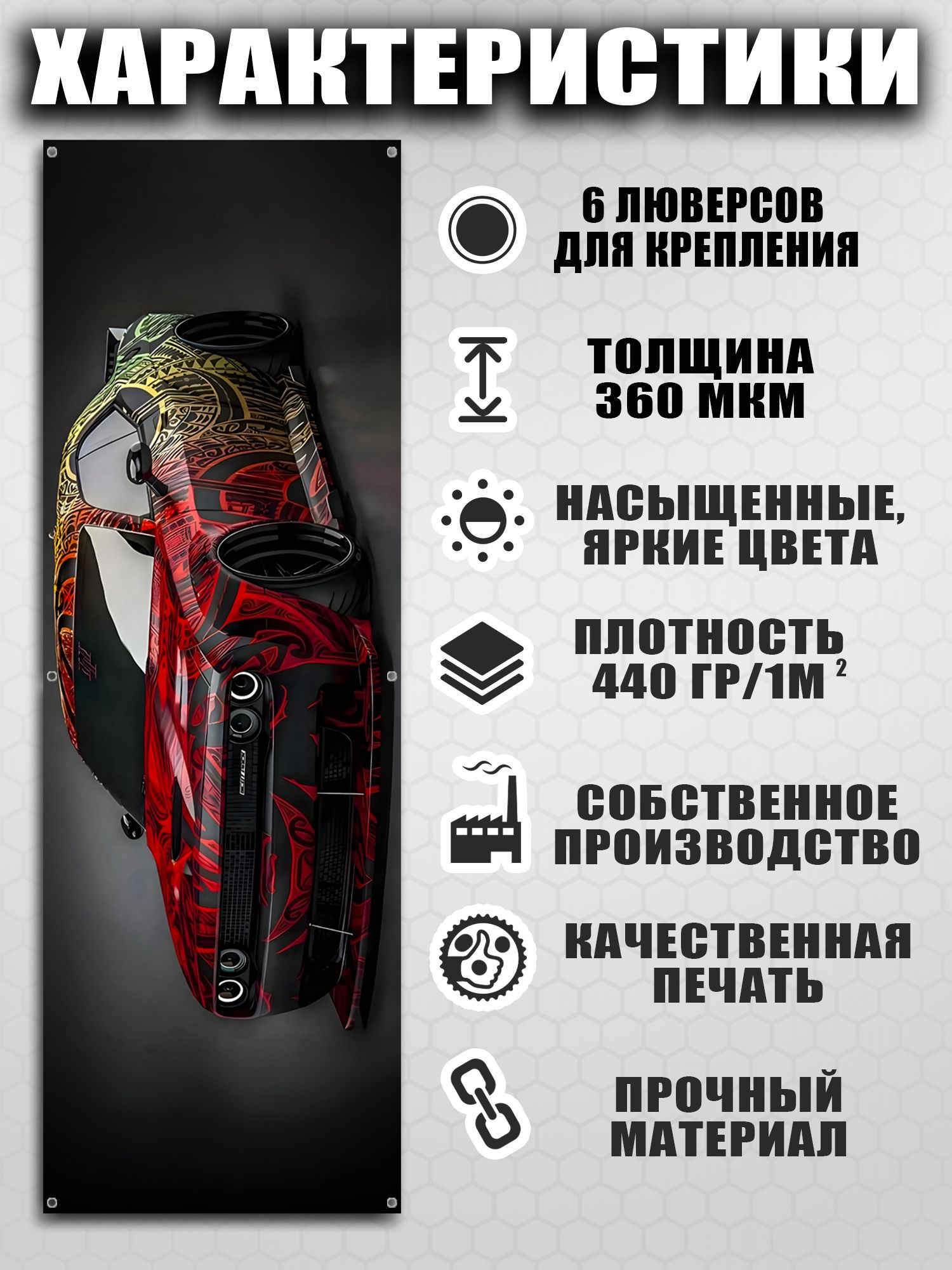 Постер на стену баннер — фото 1