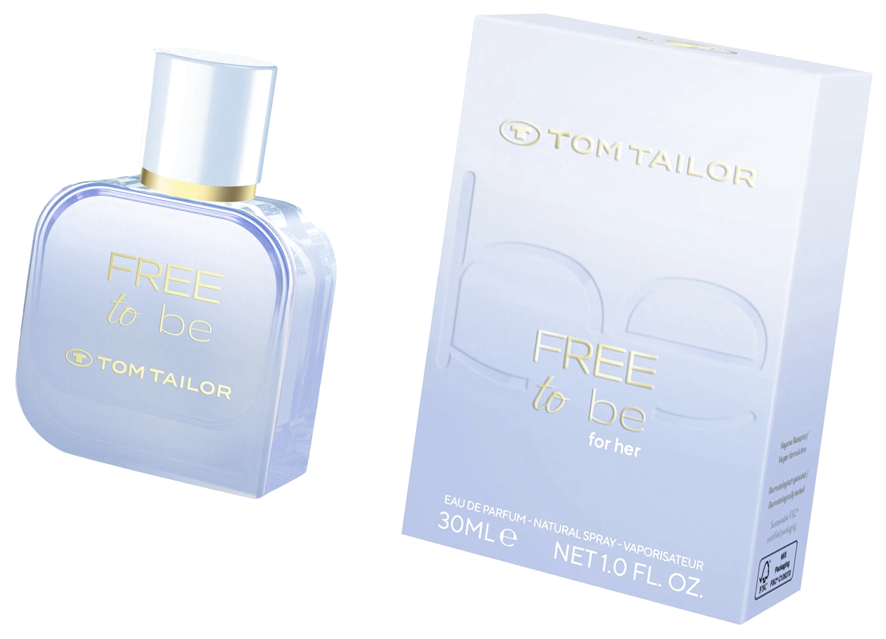 Tom Tailor Free To Be For Her парфюмерная вода для женщин 50 мл - Фри Ту Би Фо Хе