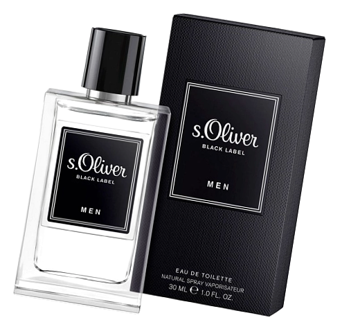 S.Oliver Black Label Men туалетная вода 50 мл для мужчин / С Оливер Блэк Лейбл Мэн парфюм