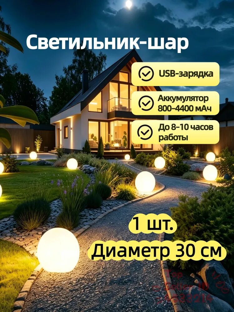 Уличный светильник, E27, количество ламп:1шт