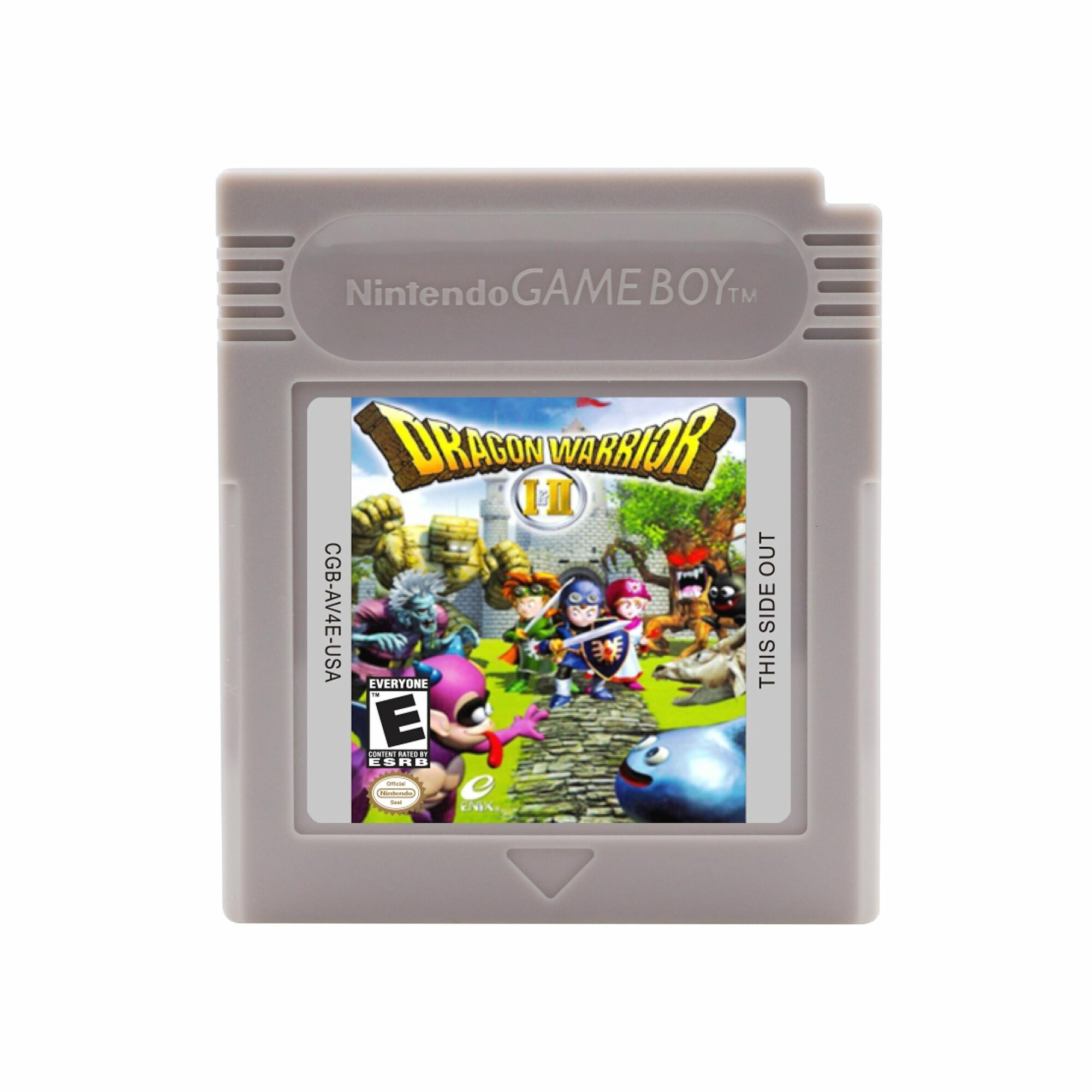 Dragon Warrior I & II - Игровой картридж для Nintendo Game Boy Color, Game Boy Advance, Game Boy Advance SP