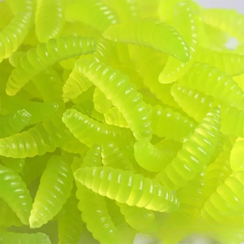 Силиконовые хлебные черви Snapper Green