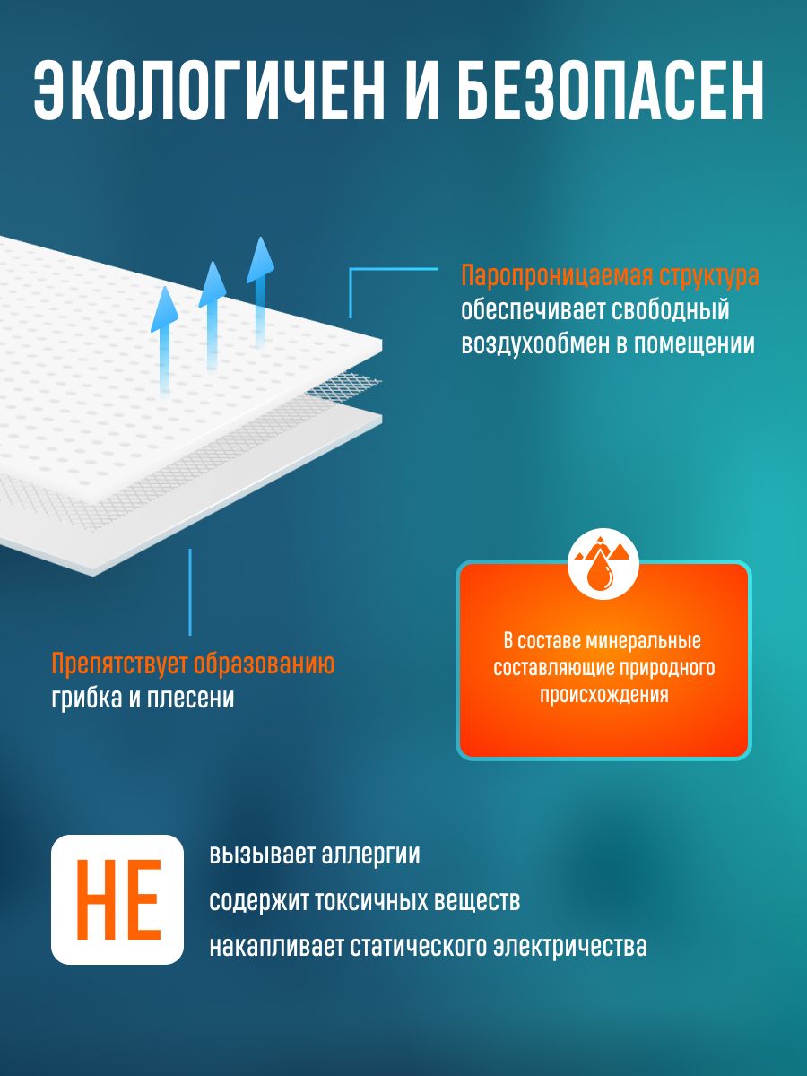 Обои флизелиновые малярные под покраску, армирующие белые метровые выравнивающие без рисунка моющейся однотонные без подгона для кухни, спальни, зала, прихожей, гостиной, DEKOS 150 гр/м2