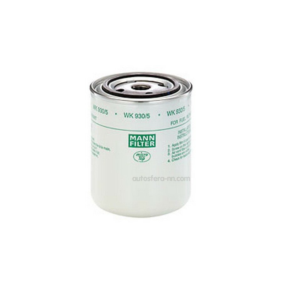 MANN FILTER WK9305 фильтр топл! M16X1.5 D96/71 d62 H116\ DEUTZ AG (ENGINES), LIEBHERR, NEUSON, VOLVO CE