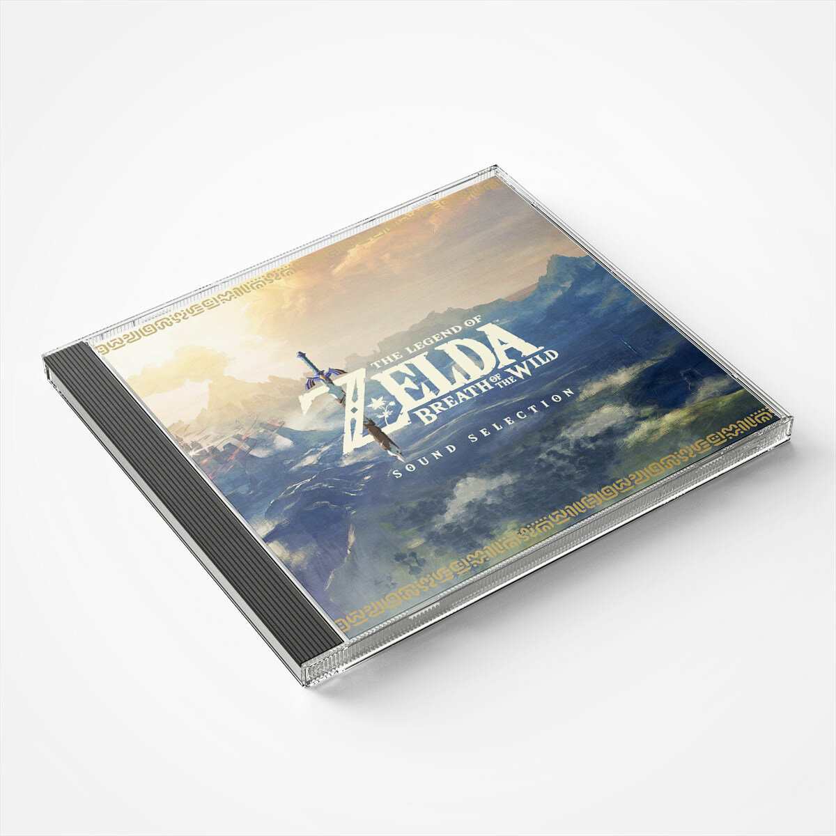 Музыкальный CD-диск — оригинальный саундтрек к игре The Legend of Zelda: Breath of the Wild