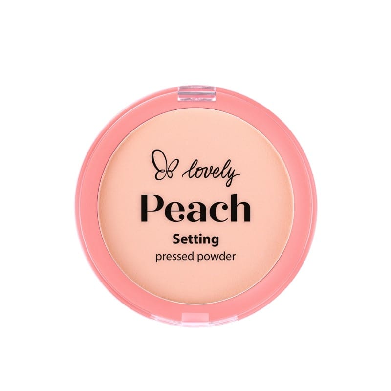 Пудра Lovely Peach Setting Pressed Powder, персиковый, 7.5 г