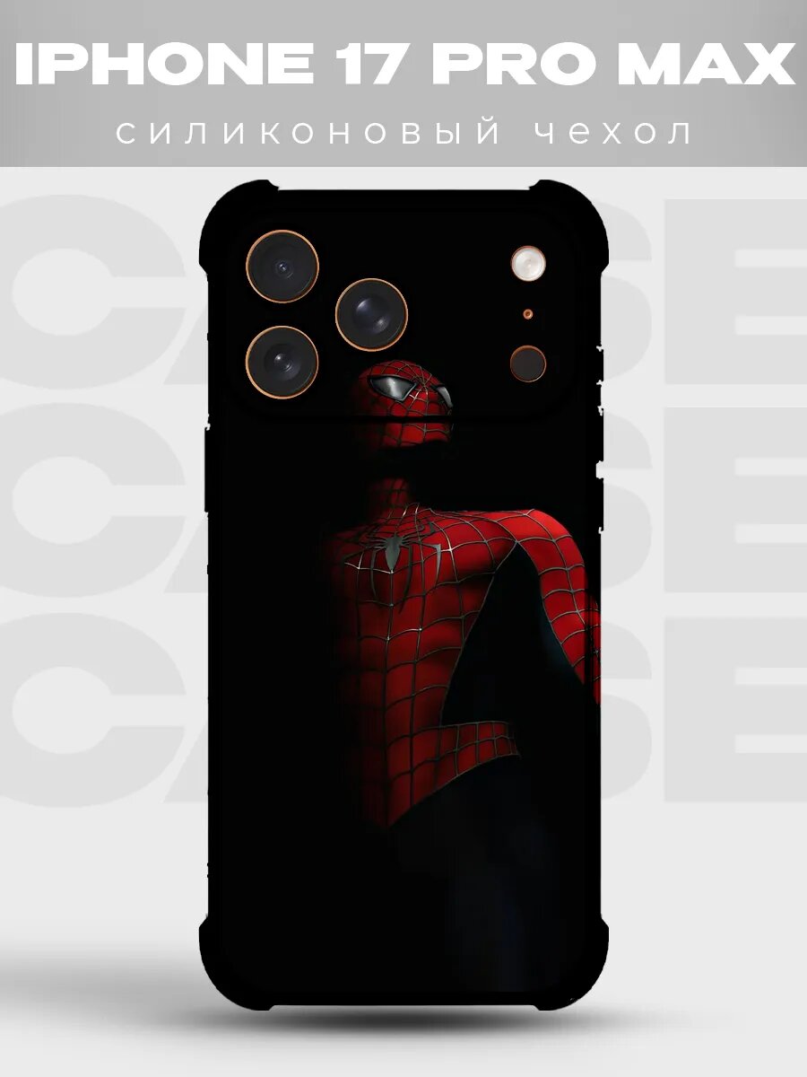 Чехол на iPhone 17 Pro Max Человек-паук spider man человек п