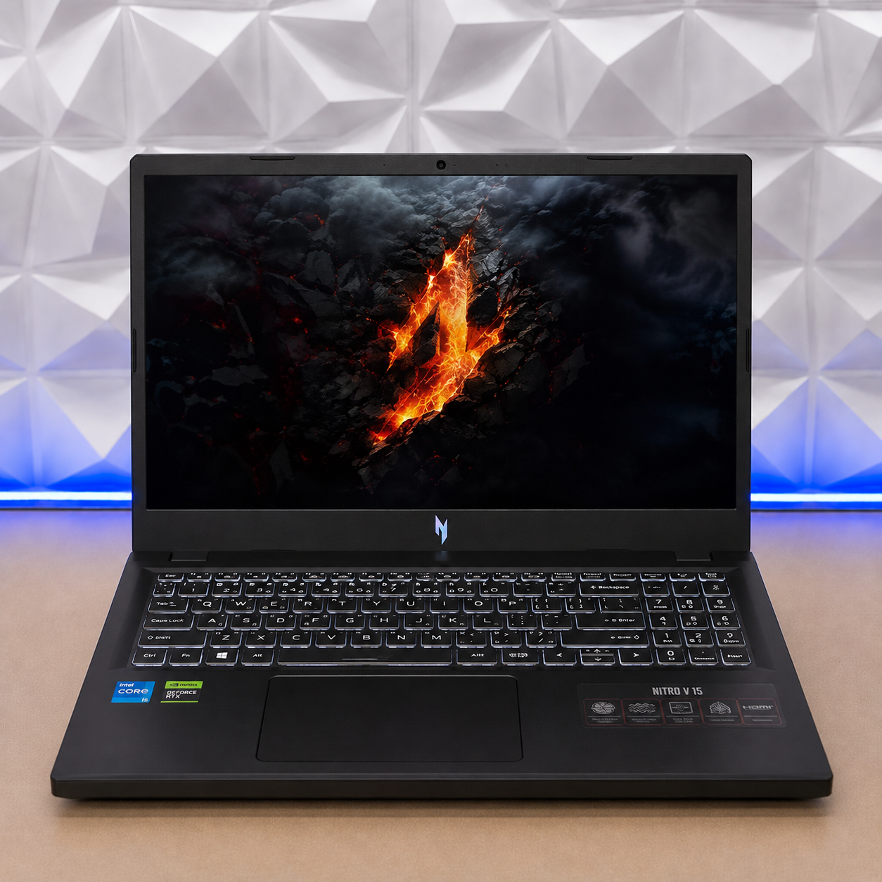 Ноутбук Acer Nitro V15 ANV15-52-57BB i5-13420H/16Gb DDR5/RTX5050 8Gb/512Gb SSD/15.6'
