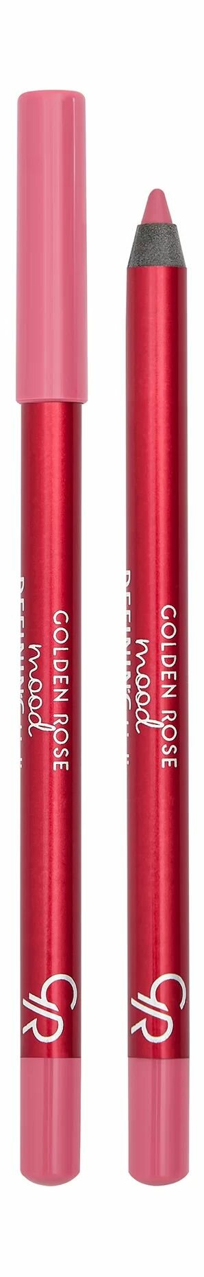 GOLDEN ROSE Карандаш для губ Mood Defining Lipliner, 1,6 г, 10 Pink Berry