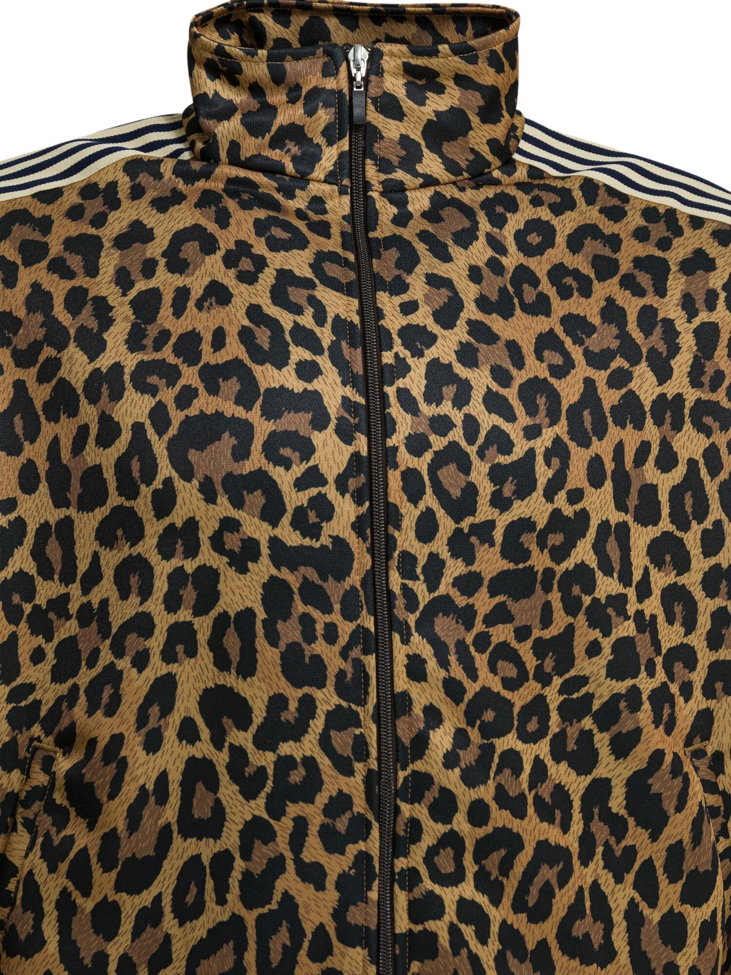 Толстовка KAPITAL Leopard-pattern sweatshirt, размер 52, , brown — фото 1
