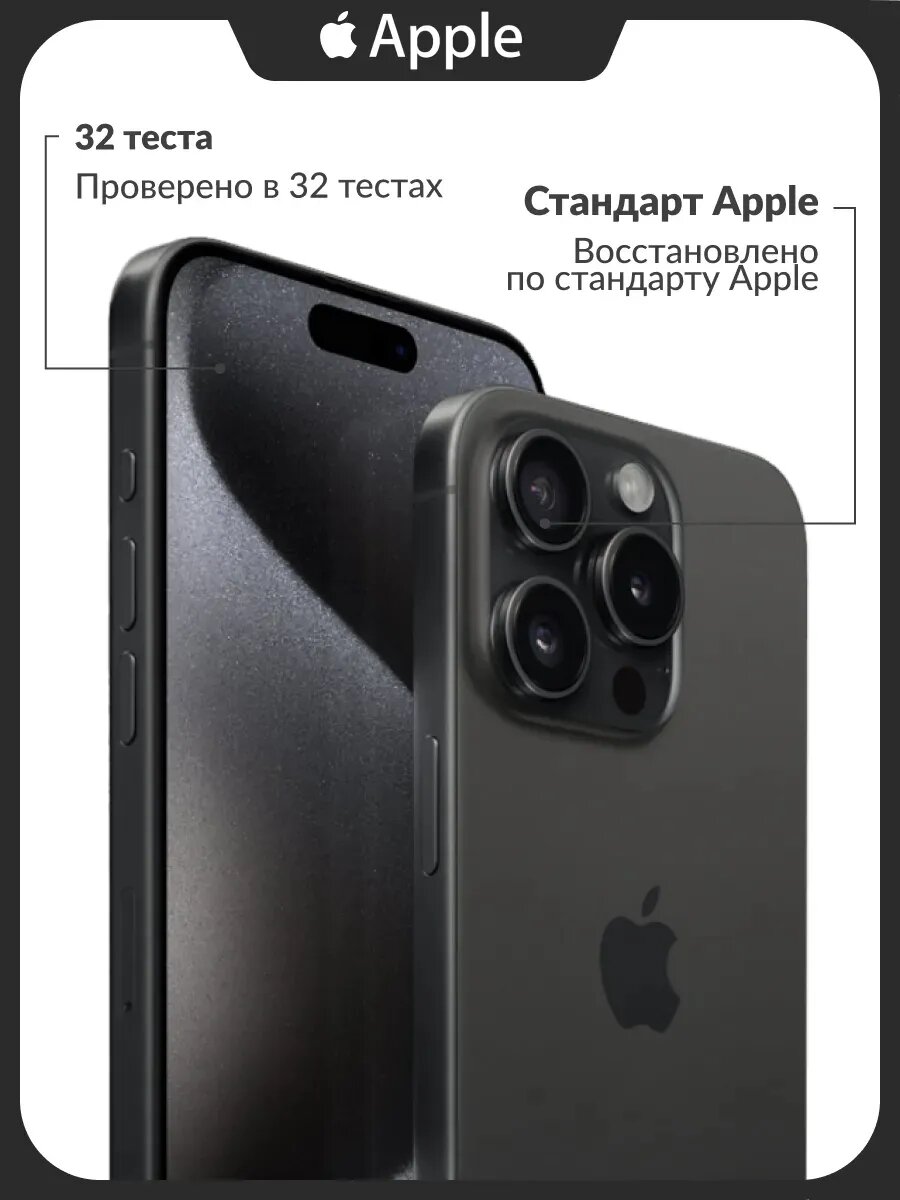 Смартфон iPhone 15 Pro 256 ГБ — фото 1