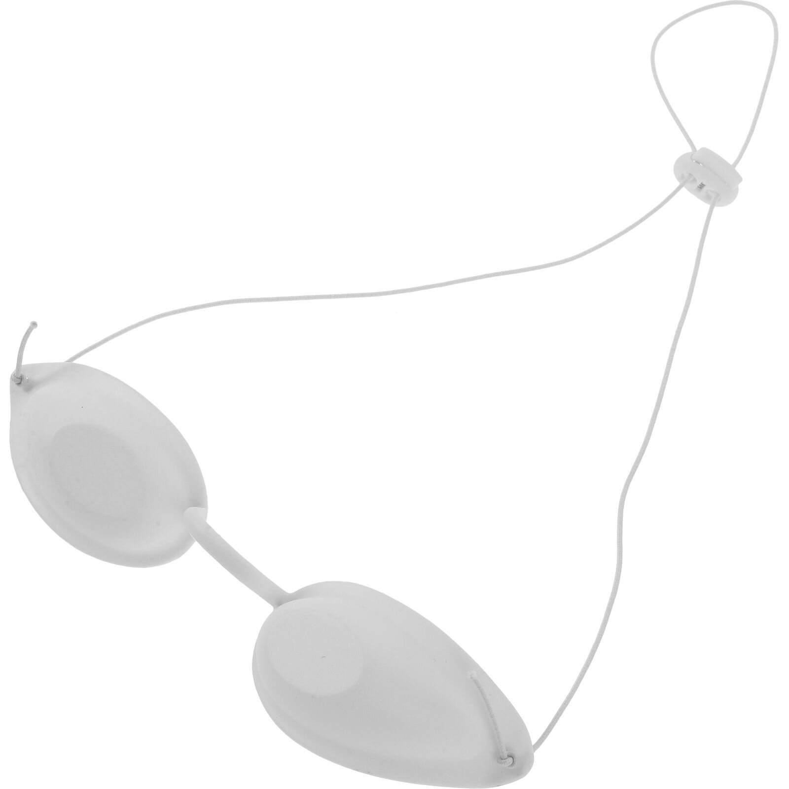 Защита Для Глаз В Солярий, Уф-Защита, Регулируемая Лента, Белый, 1 Шт