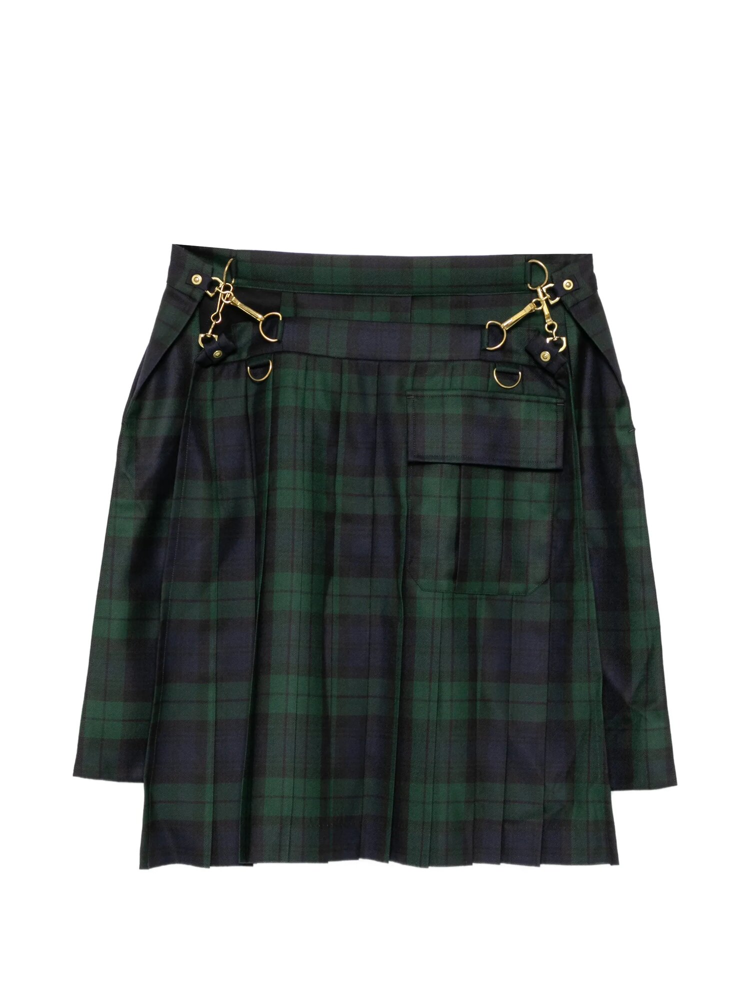 Юбка Undercover Pleated mini skirt, размер 2, blue — фото 1