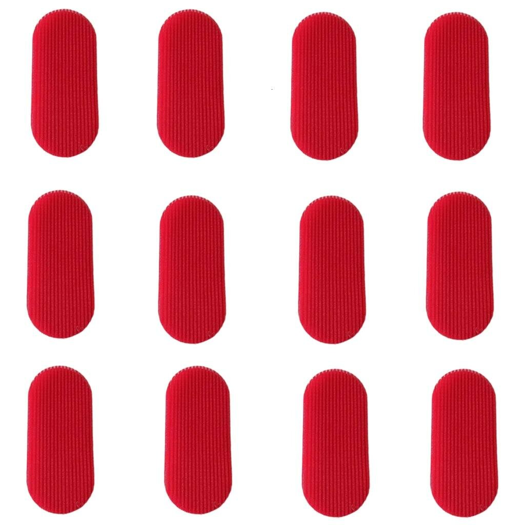 12 шт. мягких аксессуаров для ухода за волосами, красный