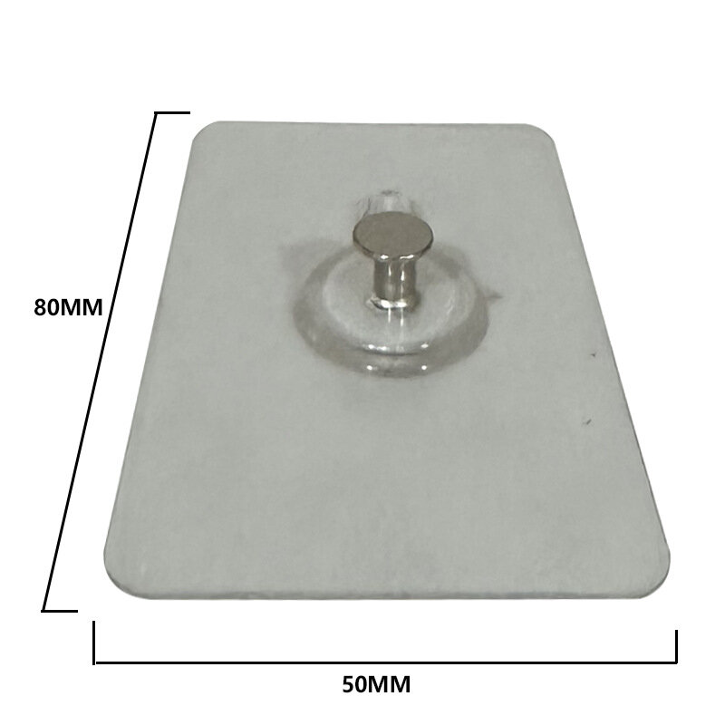 Крупный крепеж для рам 5x8 см с 75 мкм клейкой лентой, идеален для крепления картин на стену без сверления