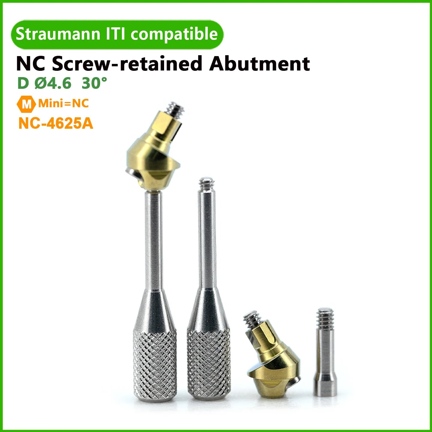 Абатмент Straumann NC, D 4.6, 30°, NC-4625A