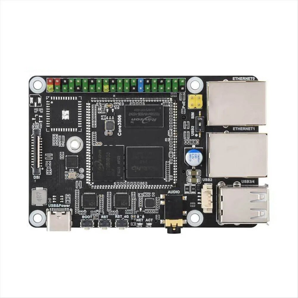 Для Pi A RK3506 Linux-Доска EMMC-8GB 512MB Нет WIFI
