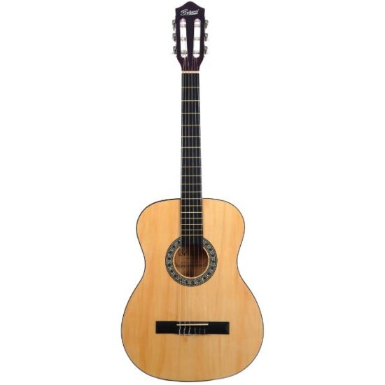 Классическая гитара Belucci BC3825 N SMART, с медиаторами, чехлом, ремнём, струнами, натуральный