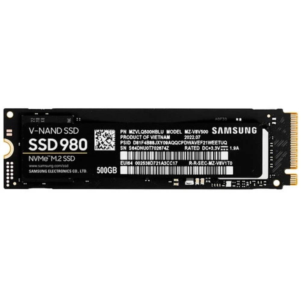 Накопитель Samsung SSD 500Gb 980 M.2 MZ-V8V500BW OEM
