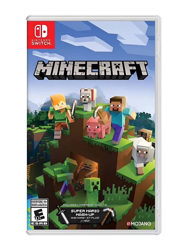 Игра Игра Minecraft: Bedrock Edition (Nintendo Switch, Английская версия)