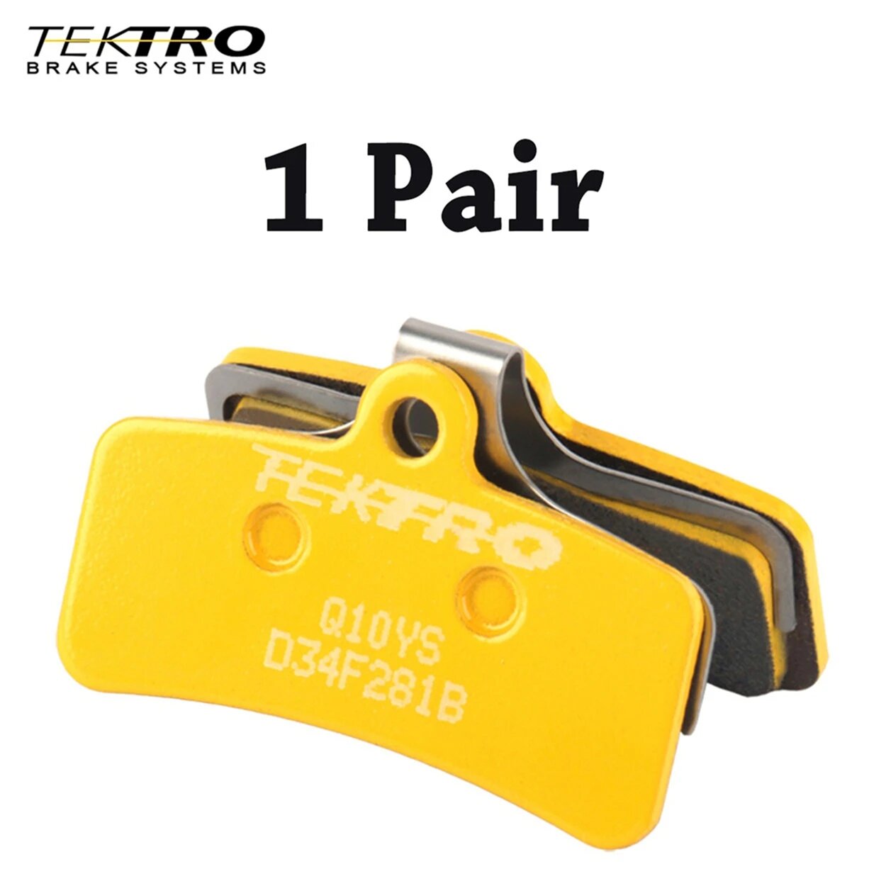 Тормозные колодки Tektro, для горного велосипеда, 4 поршня, гидравлические