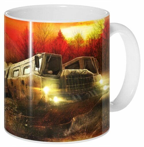 Кружка Спинтаирс МадРаннер (Spintires MudRunner)