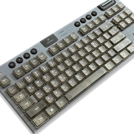 Клавиши G913 с тайским языком, прозрачно-черные для механической клавиатуры Logitech G915