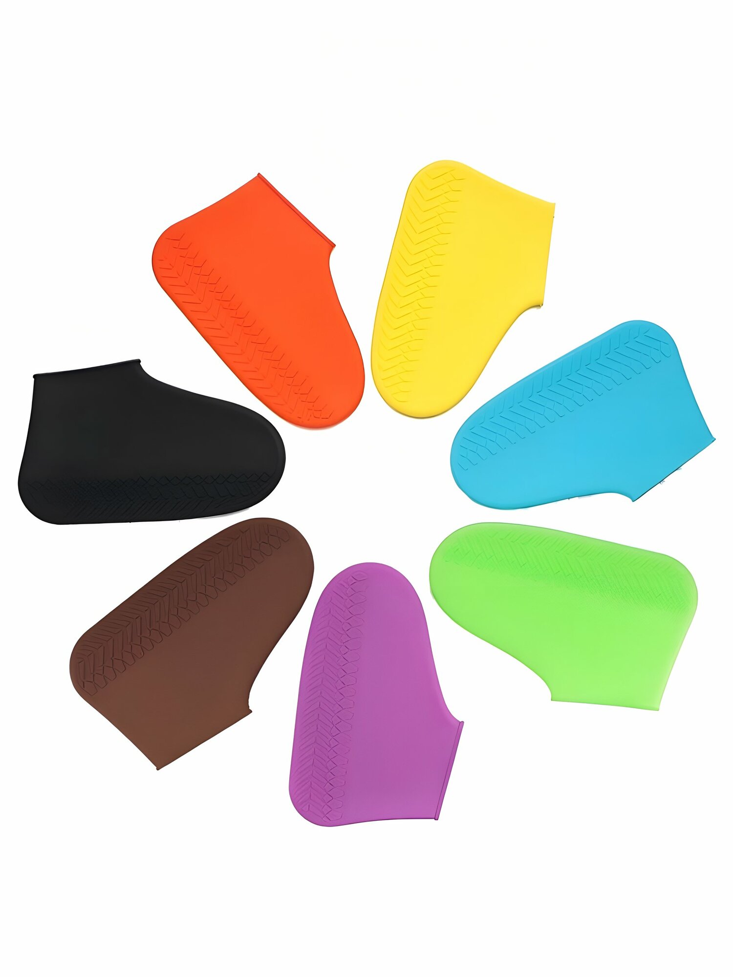 Силиконовые бахилы Pregrada SC-09, водонепроницаемые чехлы для обуви от дождя и грязи, размер 34-39 (M), в ассортименте