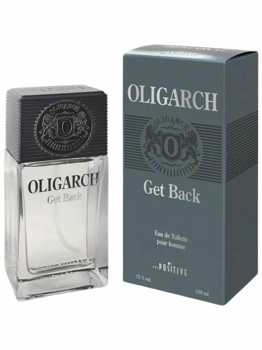 Art POSITIVE Туалетная вода мужская OLIGARCH GET BACK, древесный аромат 100 мл