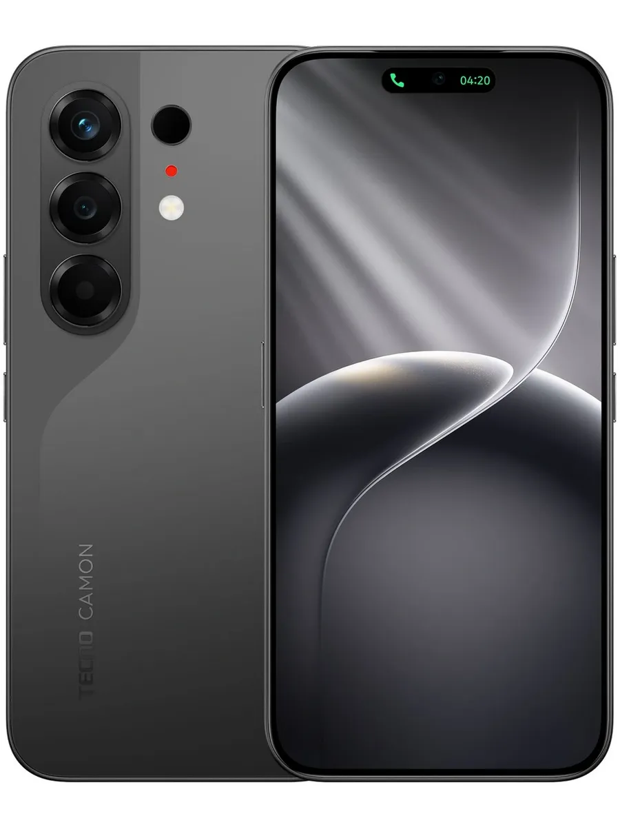 Смартфон Tecno CAMON 50 12/256 Гб Черный 2 sim 6.78" AMOLED, 144Hz 2G, 3G, 4G (LTE) 6150 mAh RU