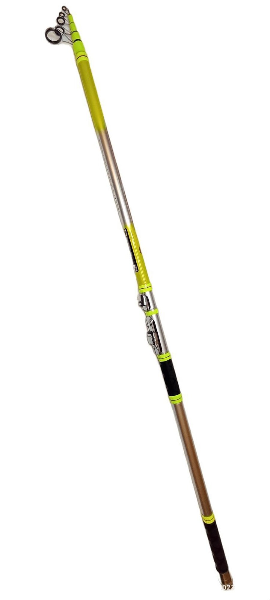 Удилище Kaida Powerfiber, с кольцами, телескопическое, до 80гр, 3м