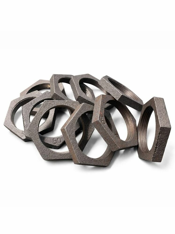 Контргайка 50 чугунная 10 штук