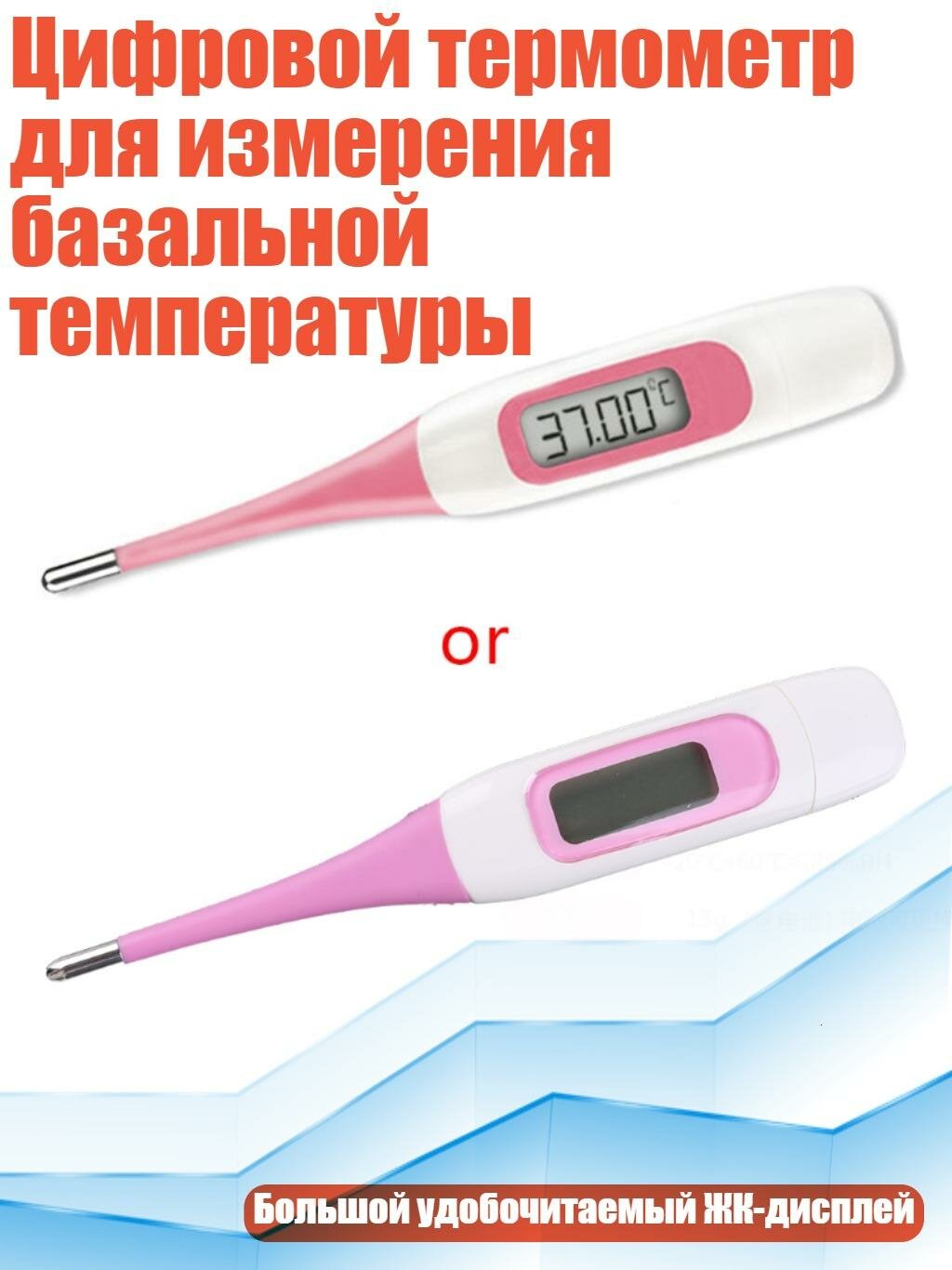 Цифровой термометр для измерения базальной температуры