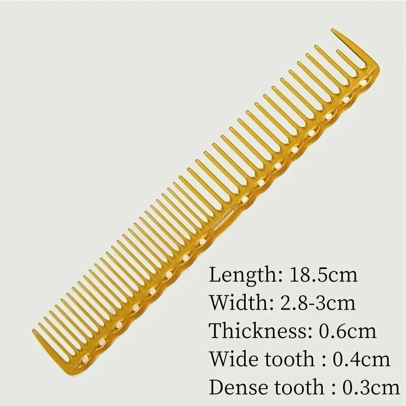 Расческа для волос G338--Amber, 18.5x2.8-3x0.6 см