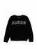 Толстовка GUESS Rhinestone-embellished sweatshirt, размер 10 лет, черный