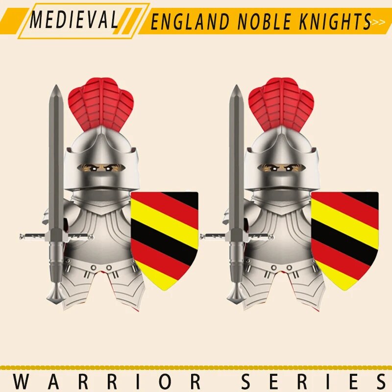 Конструктор Custfig, рыцари Англии, 2шт, B32-57-1-2PCS