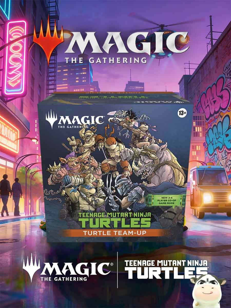 Настольная игра Magic: The Gathering Teenage Mutant Ninja Turtles (Черепашки-ниндзя) Commander Deck (Turtle Power) 2026