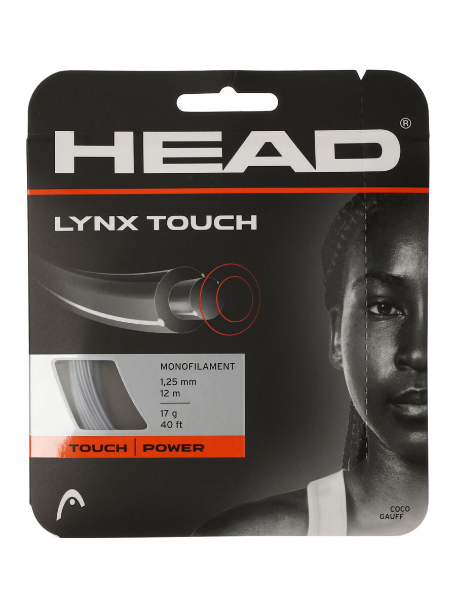 Струна для тенниса HEAD 12m Lynx Touch, Cyan, диаметр: 1.30 мм