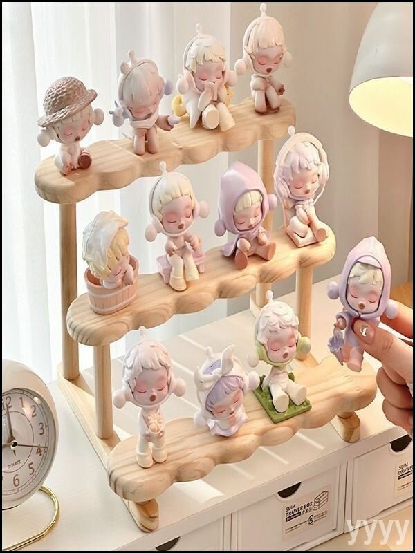 Этажерка, 3 секц, Массив дерева, 25.5х21х17.6 см