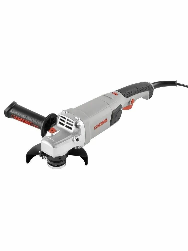 Угловая шлифовальная машина с регулировкой CROWN CT13506-125NV, 1200 Вт, 125 мм