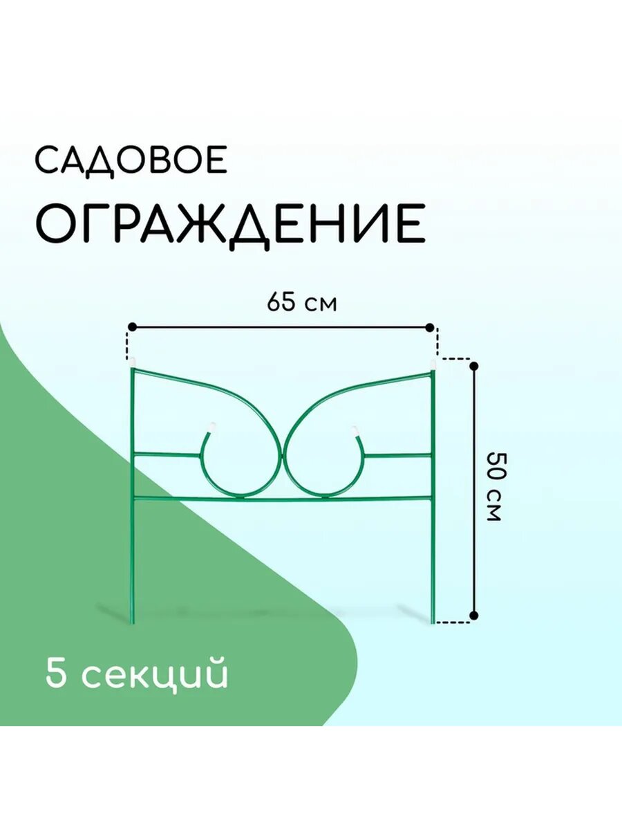 Декоративное ограждение для сада и огорода