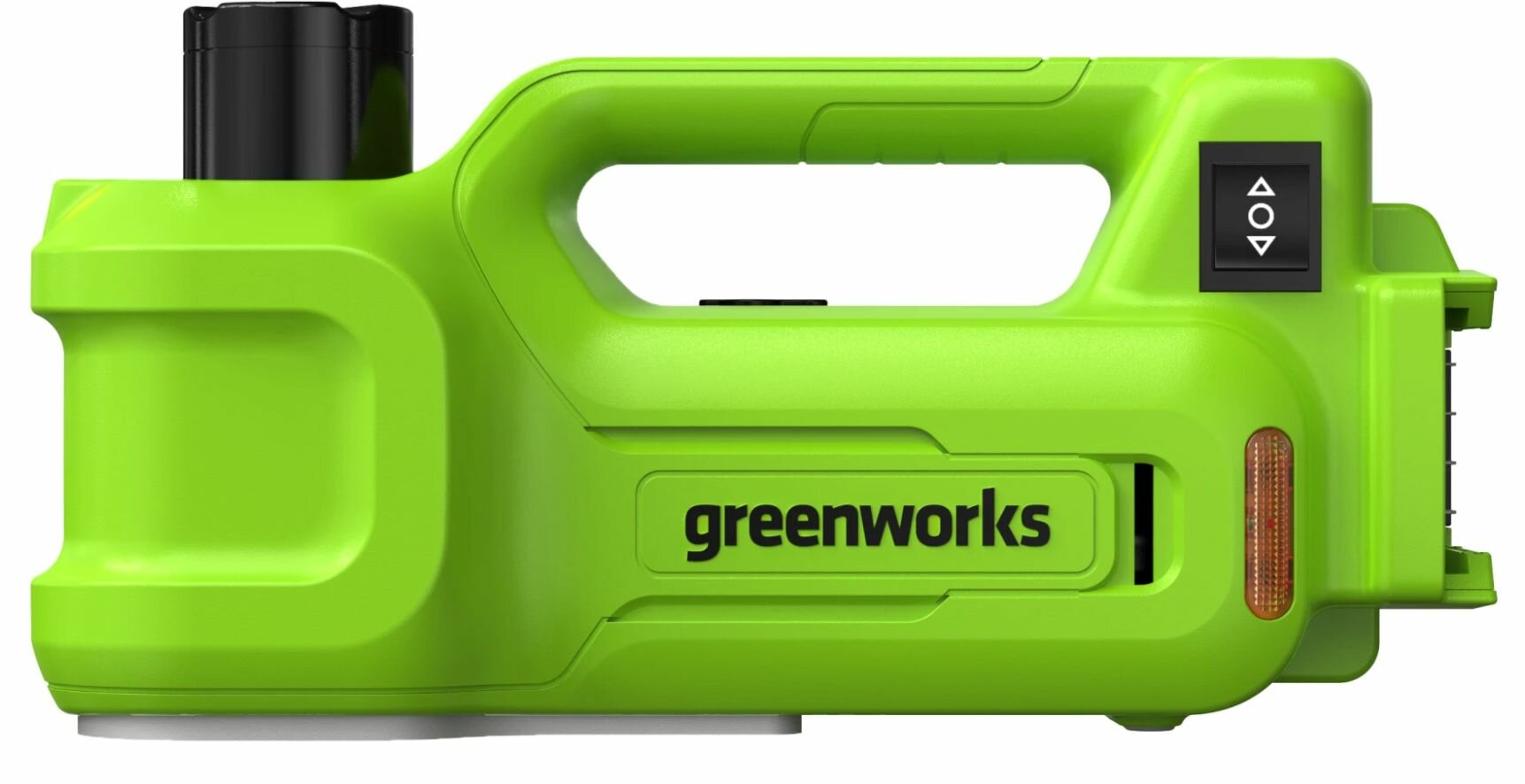 Домкрат автомобильный гидравлический аккумуляторный GREENWORKS, 24V, без АКБ и ЗУ